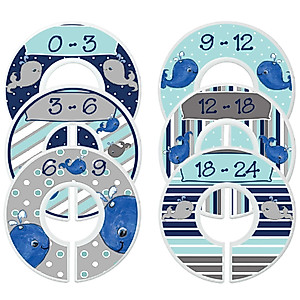 Mumsy Goose Baby Closet Dividers Nursery Closet Dividers Closet Organizers Whales