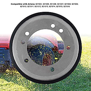 7600135YP 04743700 7053103 09475300 Friction Wheel & Brake Liner Compatible with Ariens MTD Lawn Mower and snowblowers,Replacement 7057423, 00300300, 00170800,1720859,AM122115 (OD 6" ID 5-1/8")