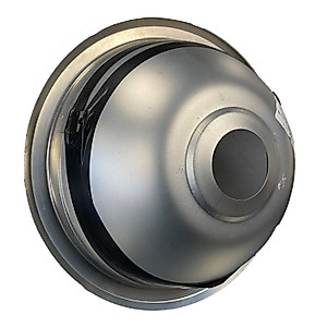 Class A Customs | 10" Round Stainless Steel Sink | 300 Series Stainless Steel | RV Camper Motor Home Sink | Concession Sink | 22 Guage