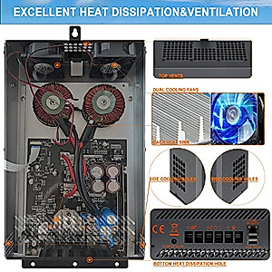 Solar Charge Controller 100 amp 12V 24V 48V Auto, 100 amp MPPT Solar Charge Controller Intelligent Regulator Max 140V 5000W Solar Power Input, Solar Controller 12v 24v 48v Gel Sealed Flooded Battery