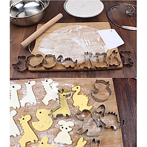 GXHUANG Key and House Sugar Cookie Cutters Set - Stainless Steel