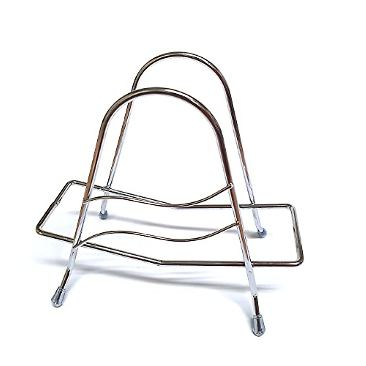 LENITH Cutting Board Storage Rack Stainless Steel Wire Chopping Board Board Holder Stand fit, Organizer Kitchen (Triangle)