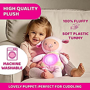 chicco Lullaby Sheep Rose Night Light, Voice Recorder
