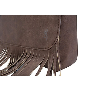 Browning Women's Concealed Carry Purse, Premium Holstered Handbag with Safety Locking Option, Dakota, 22.05L x 11.42" H x 3.54" W