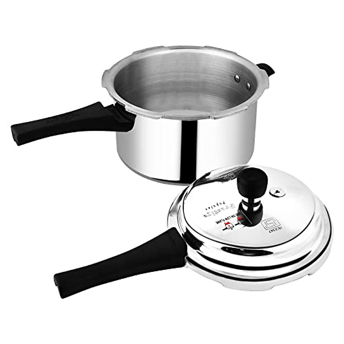 Prestige PRP3 Pressure Cooker, 3 Liter, Silver, Aluminum