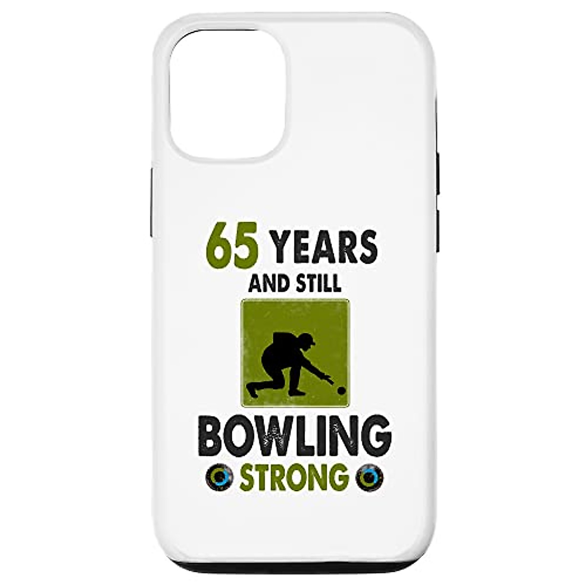 iPhone 12/12 Pro Lawn Bowls 65th Birthday Idea For Men & Funny Lawn Bowling Case