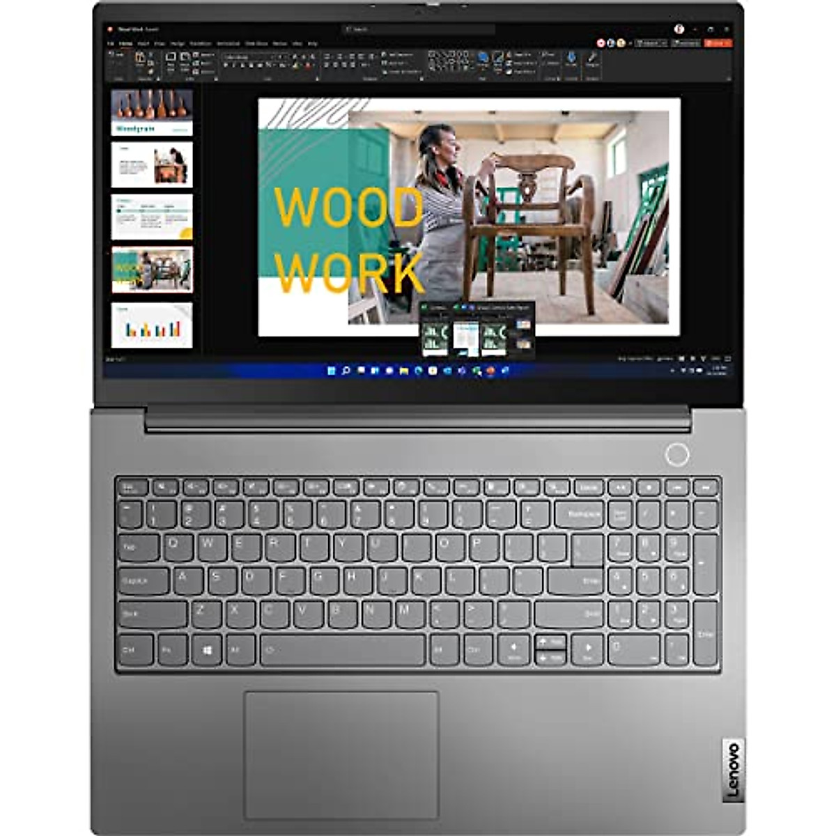Lenovo ThinkBook 15 Gen 4 15.6" FHD Touchscreen (12th Gen Intel 10-Core i7-1255U, 16GB RAM, 1TB PCIe SSD, Narrow Bezel IPS) Business Laptop, Backlit Keyboard, Fingerprint, Thunderbolt 4, Win 11 Pro