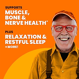 Sundown Magnesium 500mg, Supports Bone and Muscle Health, 180 Coated Caplets, 6 Month Supply