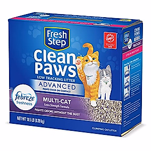 Fresh Step Advanced Clean Paws Multi Cat 18.5lb