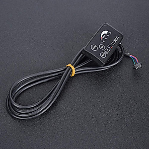 10Pcs Ecotric Led Display-Display Ebike 810 - Electric Bicycle 810 LED Display LCD Panel Electric Vehicle Instrument with 4-Wire Cable Control Panel