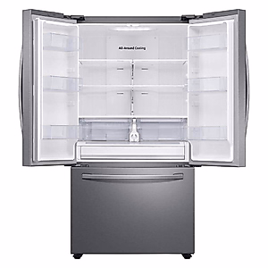 SAMSUNG RF28T5001SR 28 cu. ft. Large Capacity 3-Door French Door Refrigerator in Stainless Steel