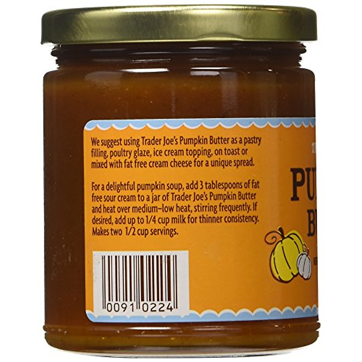 Trader Joes Pumpkin Butter, 10 Ounce