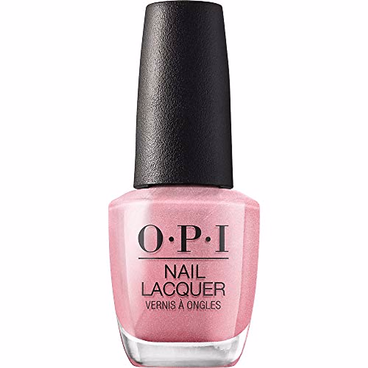 OPI Nail Lacquer, Aphrodite's Pink Nightie, Pink Nail Polish, 0.5 fl oz