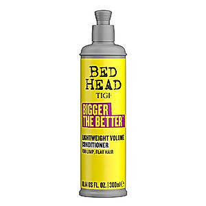 TIGI Bed Head Bigger The Better Lightweight Volume Conditioner for Fine Hair 10.14 fl oz