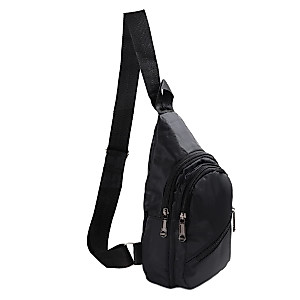 WESTEND Crossbody Nylon Sling Bag Backpack with Adjustable Strap