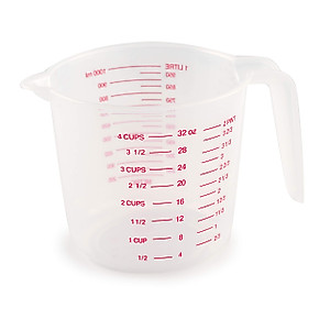 Norpro 4-Cup Capacity Plastic Measuring Cup