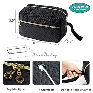 MYBAGZING Small Crochet Bag Organizer - Knitting Bag - Yarn Storage Organizer - Yarn Bag for Crocheting - Yarn Holder for Crochet Accessories, Knitting Needles, Crochet Hooks, Knitting Gifts