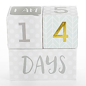 GiftsForYouNow My First Milestone Baby Age Blocks