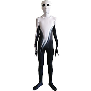 Spooktacular Creations Scary Shadow Demon Costume, Deluxe Kids Halloween Costume Set for Halloween Dress up Party (Large (10-12))