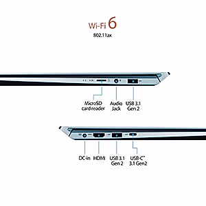 ASUS ZenBook Duo UX481 14” FHD NanoEdge Bezel Touch, Intel Core i7-10510U, 8GB RAM, 512GB PCIe SSD, Innovative ScreenPad Plus, Windows 10 Home, UX481FA-DB71T, Celestial Blue