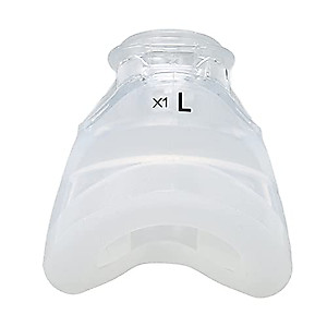 ANNAD Nasal Cover Cushion, Breathing Machine Accessory Flexible Portable Nasal Guard Cushion for Wisp for Hospital for Home L