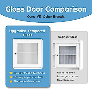 Giantex Over-The-Toilet Space Saver Collette Bathroom Spacesaver W/Storage Rack Cabinet Bathroom Organizer (68" H)
