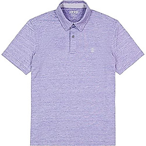 IZOD Men's Golf Title Holder Short Sleeve Polo Ultra Violet Medium