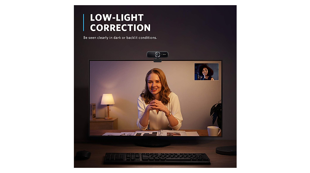 Anker PowerConf C300 Webcam - Full HD with AI Features