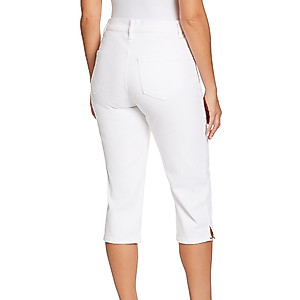 Gloria Vanderbilt Women's Amanda Capri Jean, Vintage White, 12 Regular