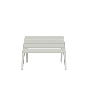 WO Home Furniture Adirondack Ottoman Outdoor Patio Footrest 13.5" Inch Folding Footstool for Outdoor Adirondack Chair (Sand)