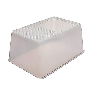 PetSafe ScoopFree Self-Cleaning Litter Box Top Entry Privacy Hood — Works with ScoopFree 2nd Generation and Smart Litter Boxes,Grey,Small