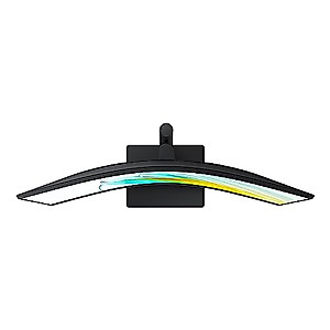 SAMSUNG 34” ViewFinity S65UA Series Ultrawide QHD Curved Monitor, HDR10, 100Hz, 350 nit, USB- C, Adjustable Stand, Intelligent Eye Care, LS34C650UANXGO, Black