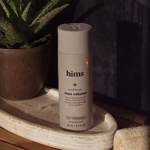 Hims Max Volume Conditioner 2 Pack - Volumizing Conditioner for Men - Citrus Spice - Men's Natural Conditioner - Moisturizes, Adds Shine & Bounce - 2 x 6.4 fl oz Bottles