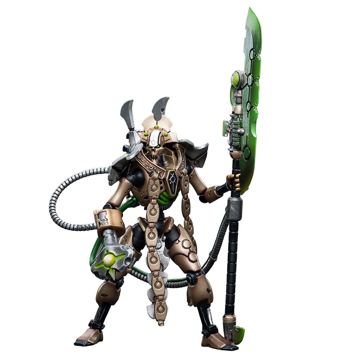 Warhammer JOYTOY1/18 Action Figure Soldier 40,000 Necrons Szarekhan Dynasty Overlord Model