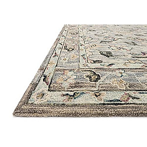 Loloi II Beatty BEA-04 Light Blue Traditional Area Rug 5'-0" x 7'-6"