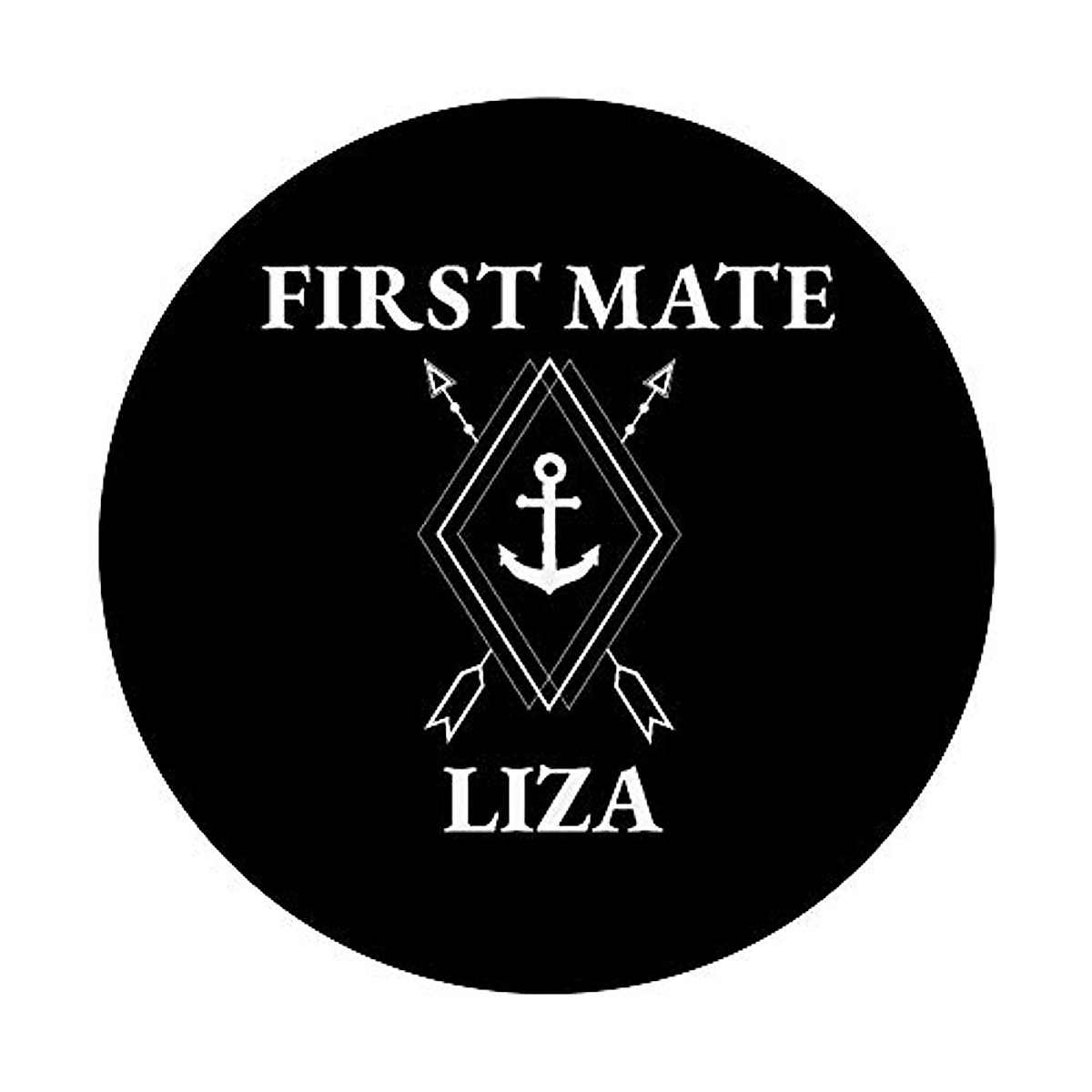 First Mate Liza PopSockets PopGrip: Swappable Grip for Phones & Tablets