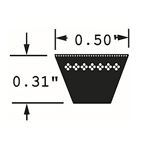 Sears Craftsman 10" Contractor Belt Drive Table Saw Replacement V-Belt