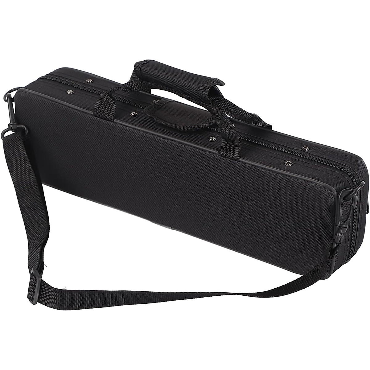 Vangoa Flute Case Carrying Bag Waterproof Lightweight for 16 Holes Flute C Foot with Adjustable Shoulder Strap and Exterior Pocket