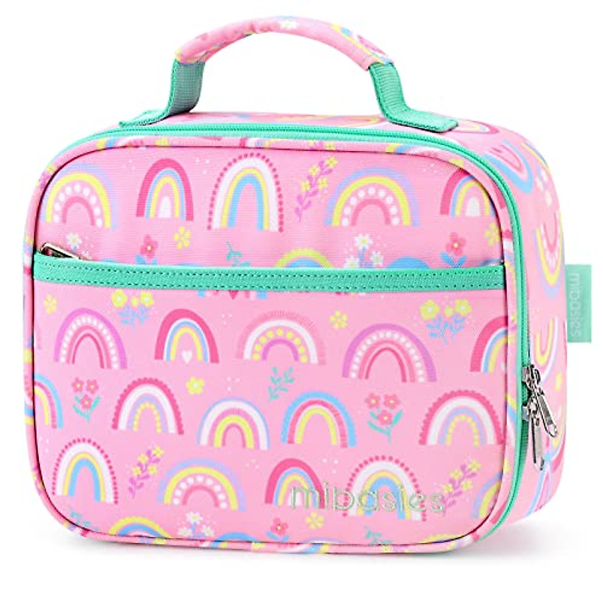 mibasies Back to School Set, Toddler Backpack, Lunch Box Preschool Kindergarten for Girls