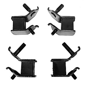 POWER PRODUCTS Small 4 PCS Anti Vibration Generator Rubber Motor Mounts for Honda 68325-ZC2-000