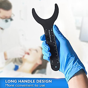 Annhua Dental Contraster Intraoral Photographic, 6 PCS Dental Photo Contrast Kit Palatal Intraoral Photography Kit Black Background Board for Dental Clinic, Lab - Autoclavable