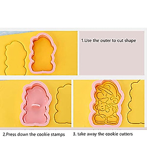 Mario Cookie Cutters, Mario Cookie Cutter Set, Mario Bros Cookie Cutter, Mario Mold, Mario Brothers Cookie Cutters, Mario Bross Cookie Cutter, Cookie Cutter Mario, Molde De Mario Bros