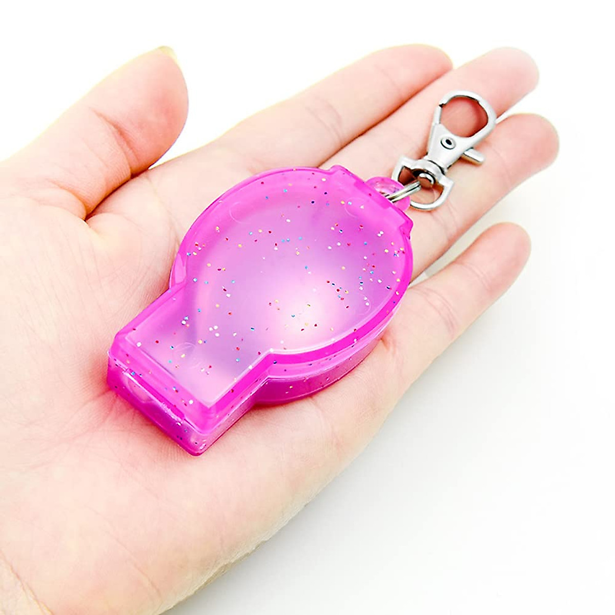 luzen 3Pcs Stainless Steel Spork 2 in 1 Folding Portable Travel Spoon Fork Flatware Cutlery with Carrying Case and Keychain for Travel Camping Hiking and Other Outdoor Activities