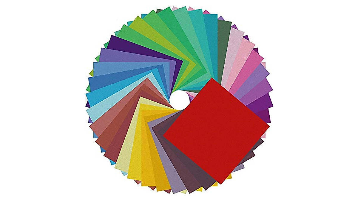 Origami Paper Double Sided Colors - 200 Sheets for Creative Folding