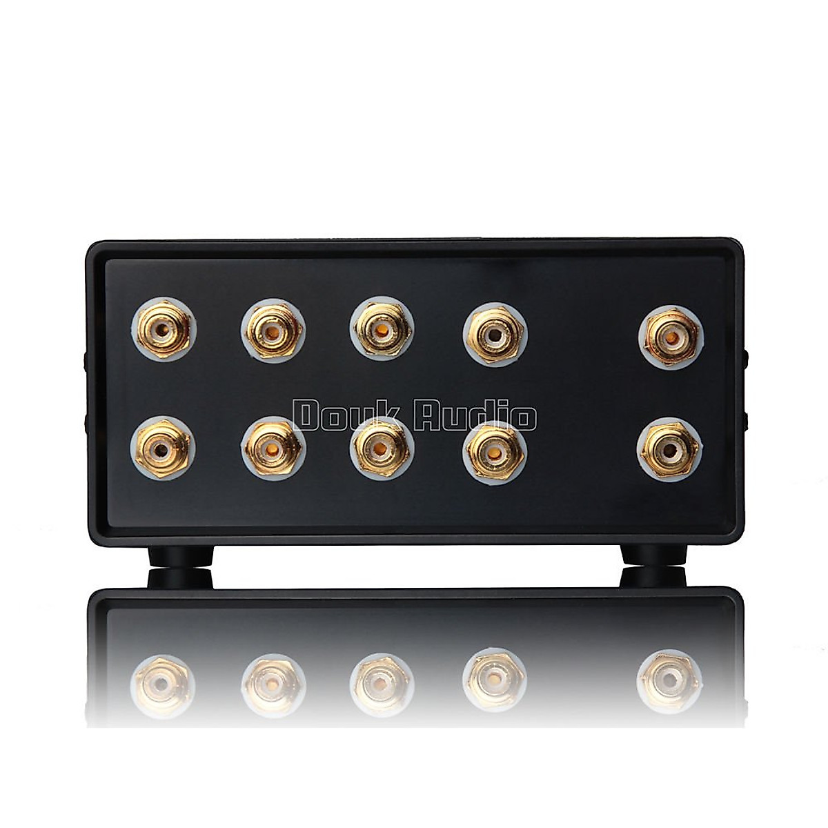 Nobsound Stereo 1-IN-4-OUT RCA Audio Splitter/Switcher Selector Passive Preamp