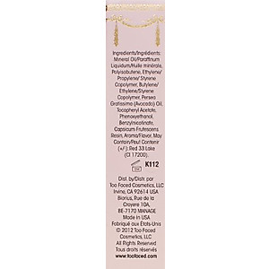 Too Faced Lip Injection Power Plumping Lip Gloss for Women, 0.14 Ounce