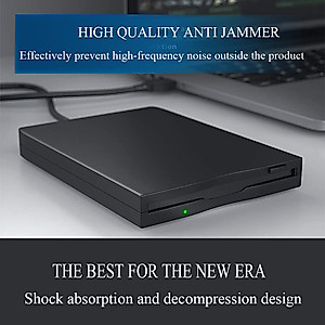 Floppy Disk Reader External Floppy Disk Reader USB 3.5-inch USB Floppy Disk Reader 1.44 MB FDD Portable Floppy Disk for PC Windows/XP / 7/8/10/11 Plug and Play