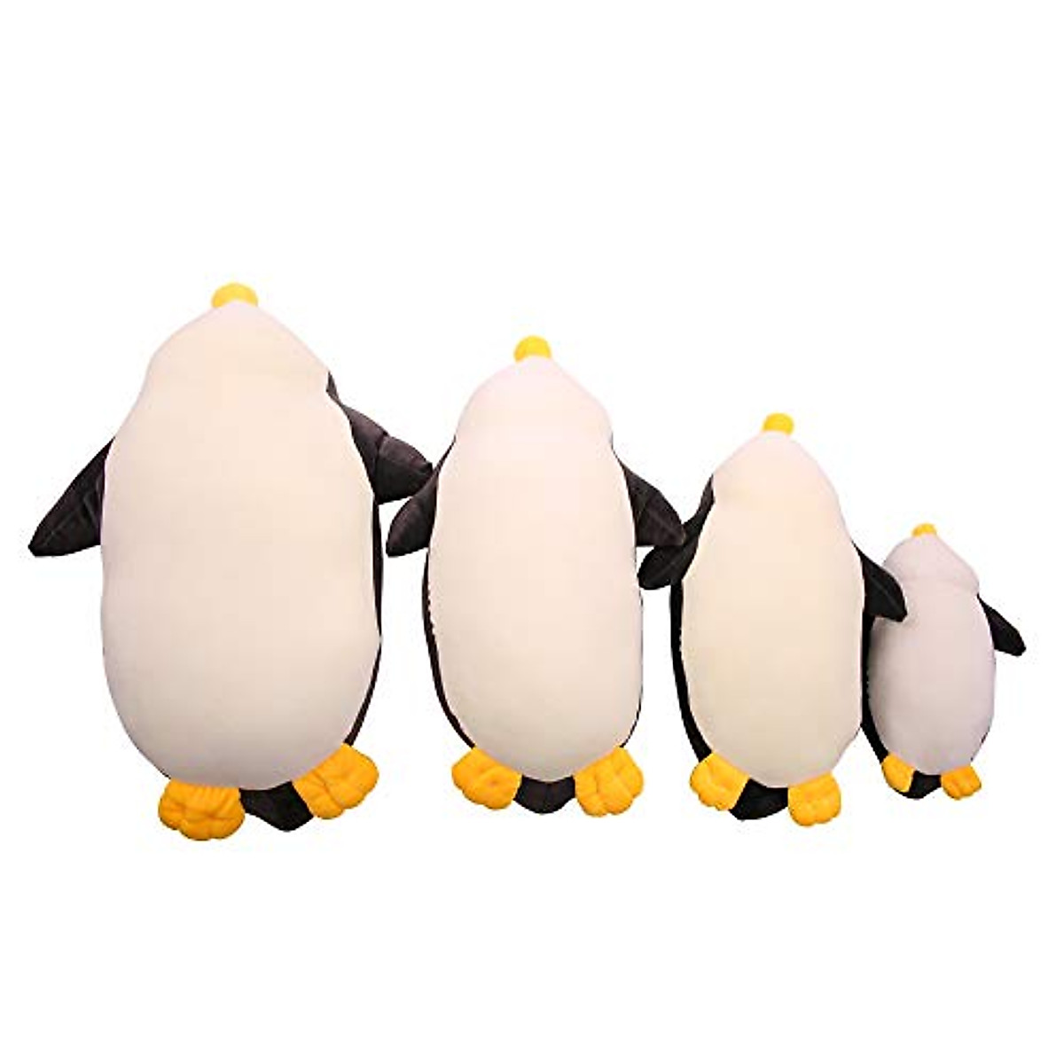 DENTRUN Penguin Stuffed Animals Bulk, Cute Penguin Plush Doll Play Toys for Kids Girls Boys Adults Birthday Xmas Present, Adorable Soft Plushies and Gifts, 12.20/18.11/22.44/25.98 Inchs, Blue, Black