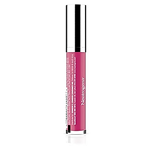 Neutrogena Hydro Boost Hydrating Lip Shine, Vibrant Raspberry 60, 0.10 Ounce