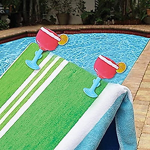 bluesa 2/8 PCS Lemon Cup Beach Towel Clip Large Towel Holder Clothes Pegs Beach Towel Clip Towel Pin Strong Windproof for Clothes Quilt Blanket Home Patio Holiday Pool Chair (13.8x8.7x7cm)